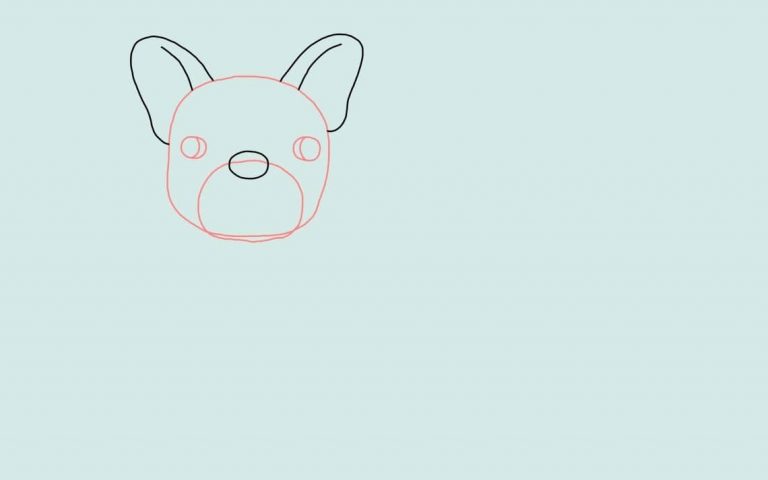 How to Draw a Cool Dog a in a Simple Step by Step - Lizizcon